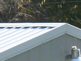 Ridge Vents Help Circulation in Steel Buildings